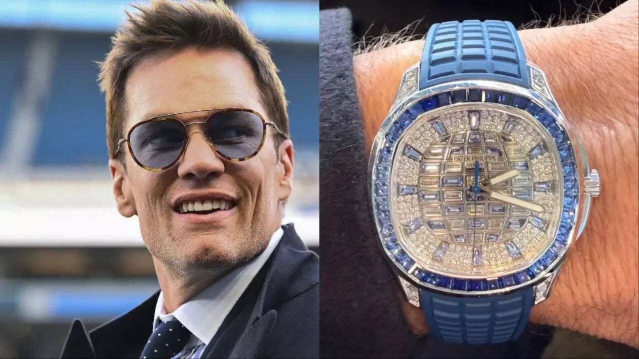 Tom Brady sports New England Patriots-themed $650K Patek Philippe ...