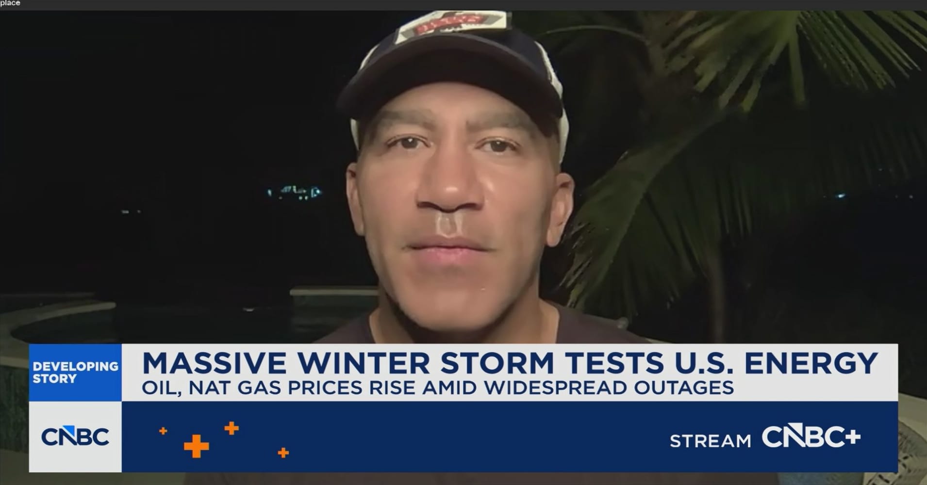 Perkins: About 10% of US gas production has been frozen off by the cold