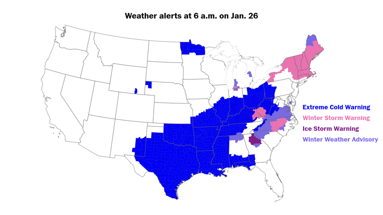 The massive storm has passed, but deep cold remains a danger