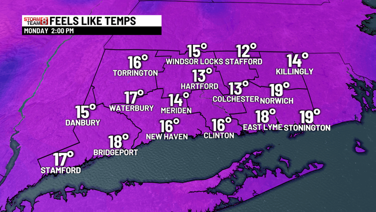 Light snow today & cold all week