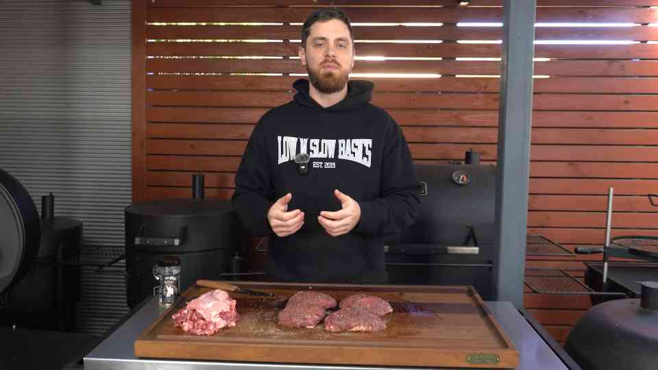 Beef cheeks cooked until they fall apart