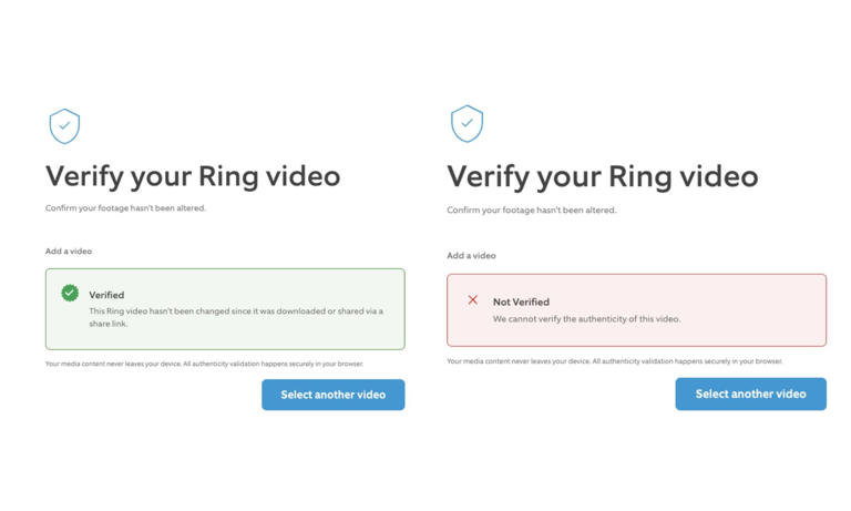 Your Ring camera footage now comes with a security seal to prevent ...