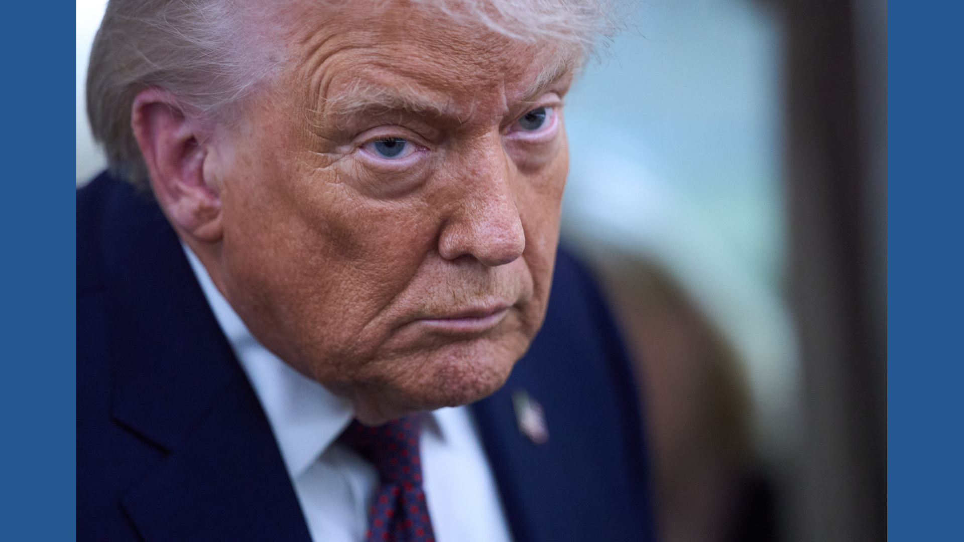 President Trump in Clive Tuesday