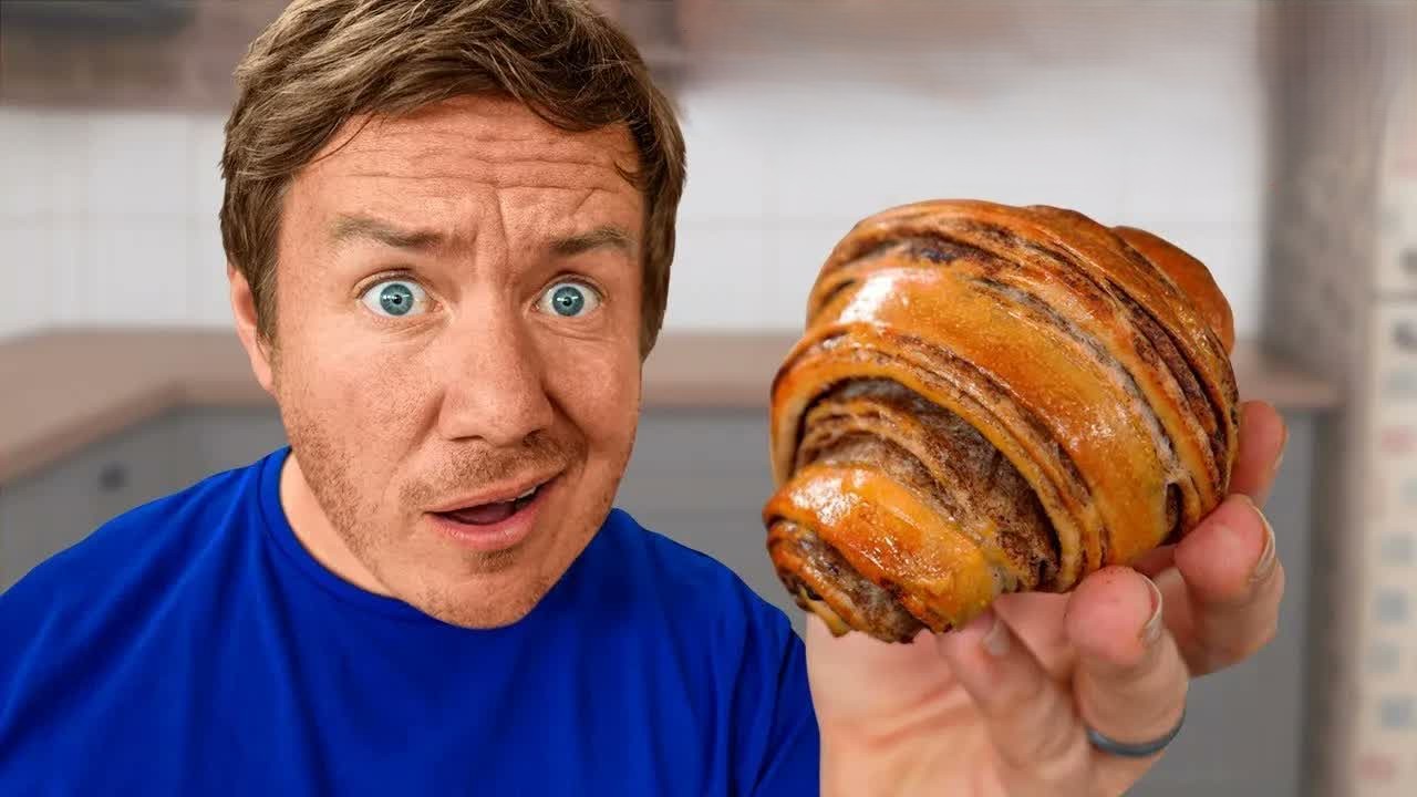 These chocolate butter croissants are worth the time