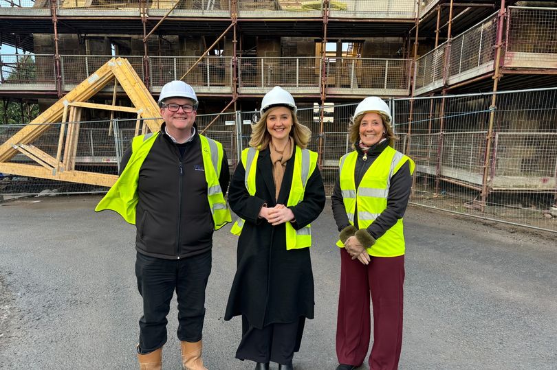 Former Lanark Grammar building being redeveloped into flats