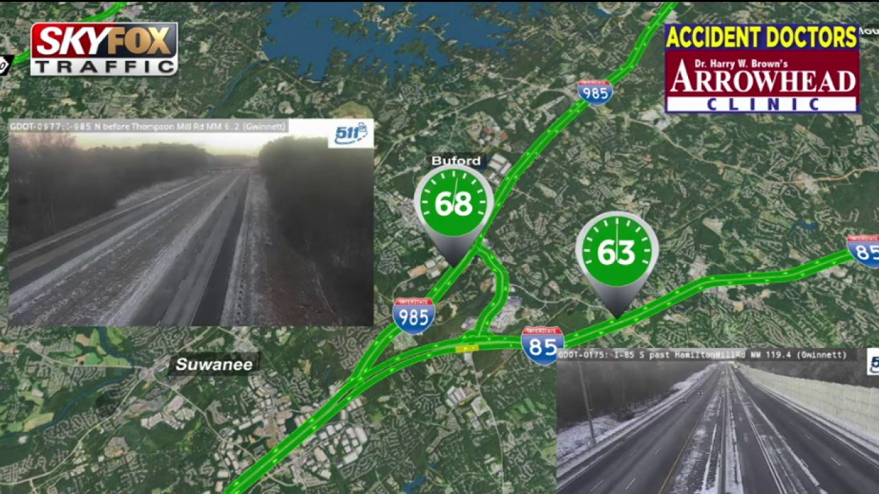 Quiet roads to start on Monday morning