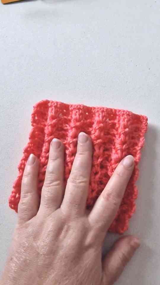 Soft & raised Clara stitch crochet hook tutorial