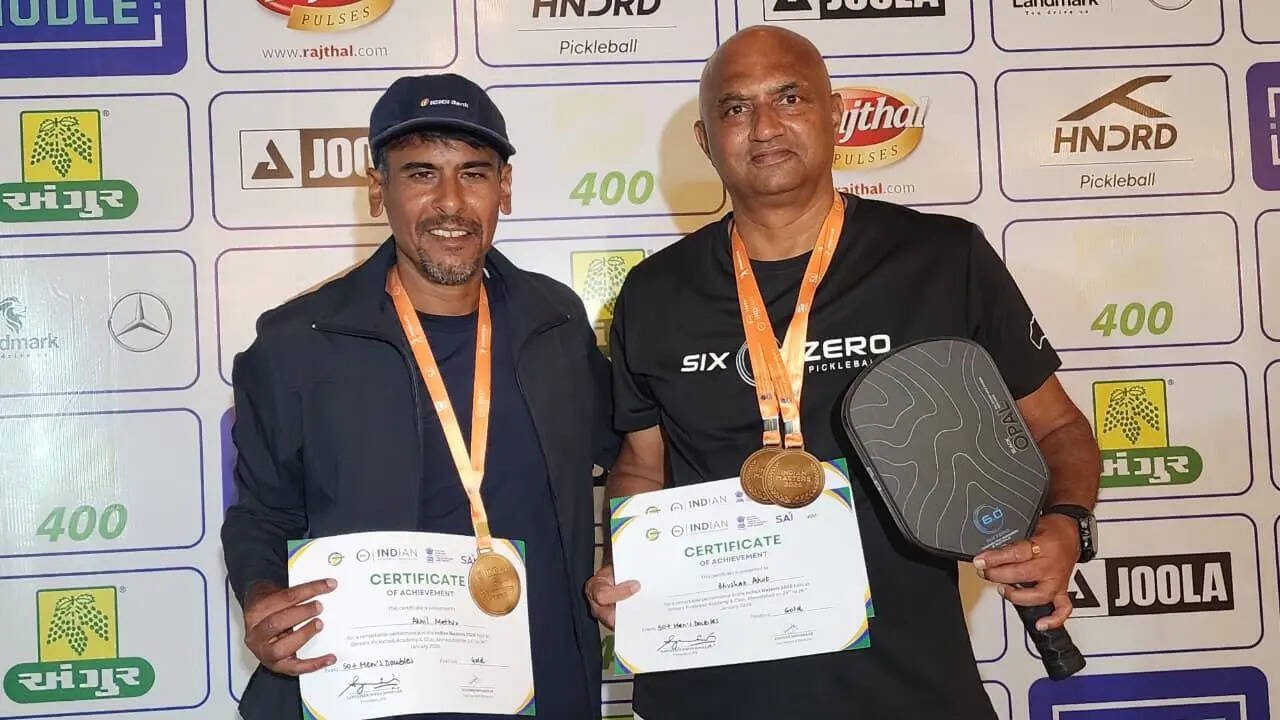 Indian Masters: Bhushan Akut-Akhil Mathur vs Thakurdas Rohira-Kiran ...