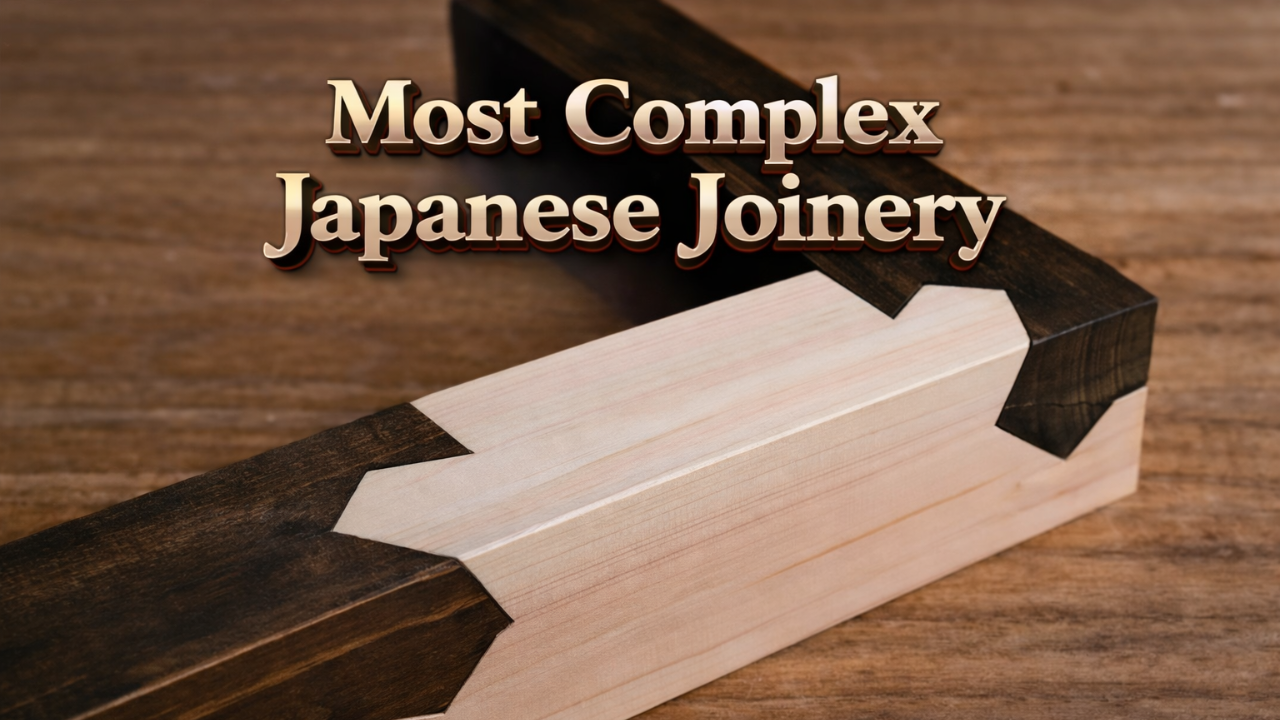 The most complex Japanese joinery explained