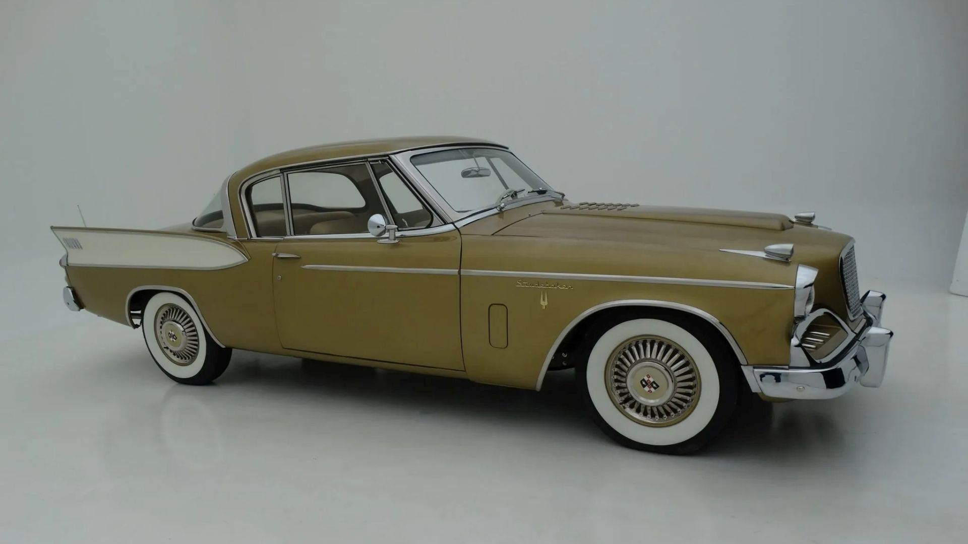 The 1956-1958 Studebaker Golden Hawk was a proto-pony car