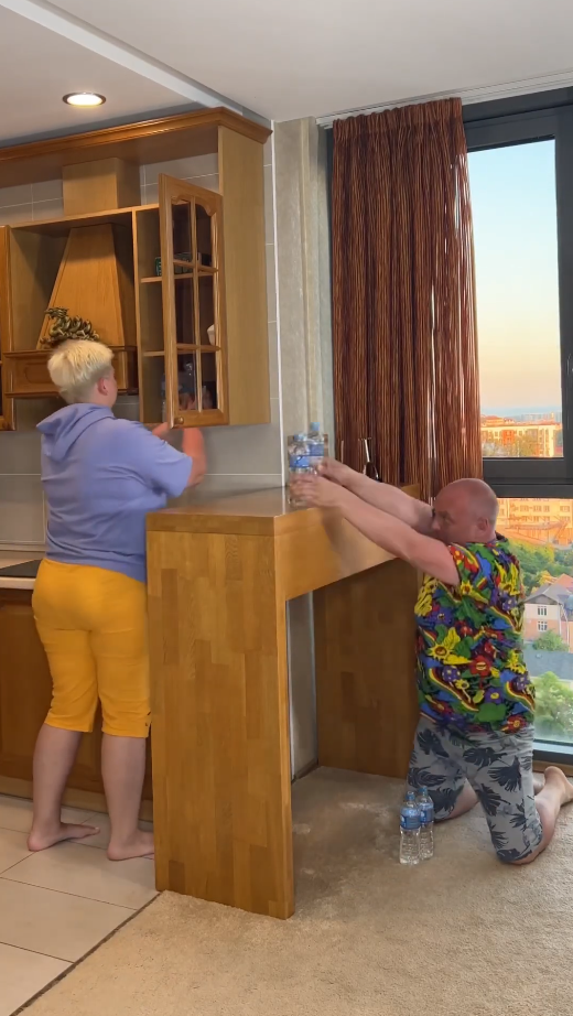 Married to a total joker