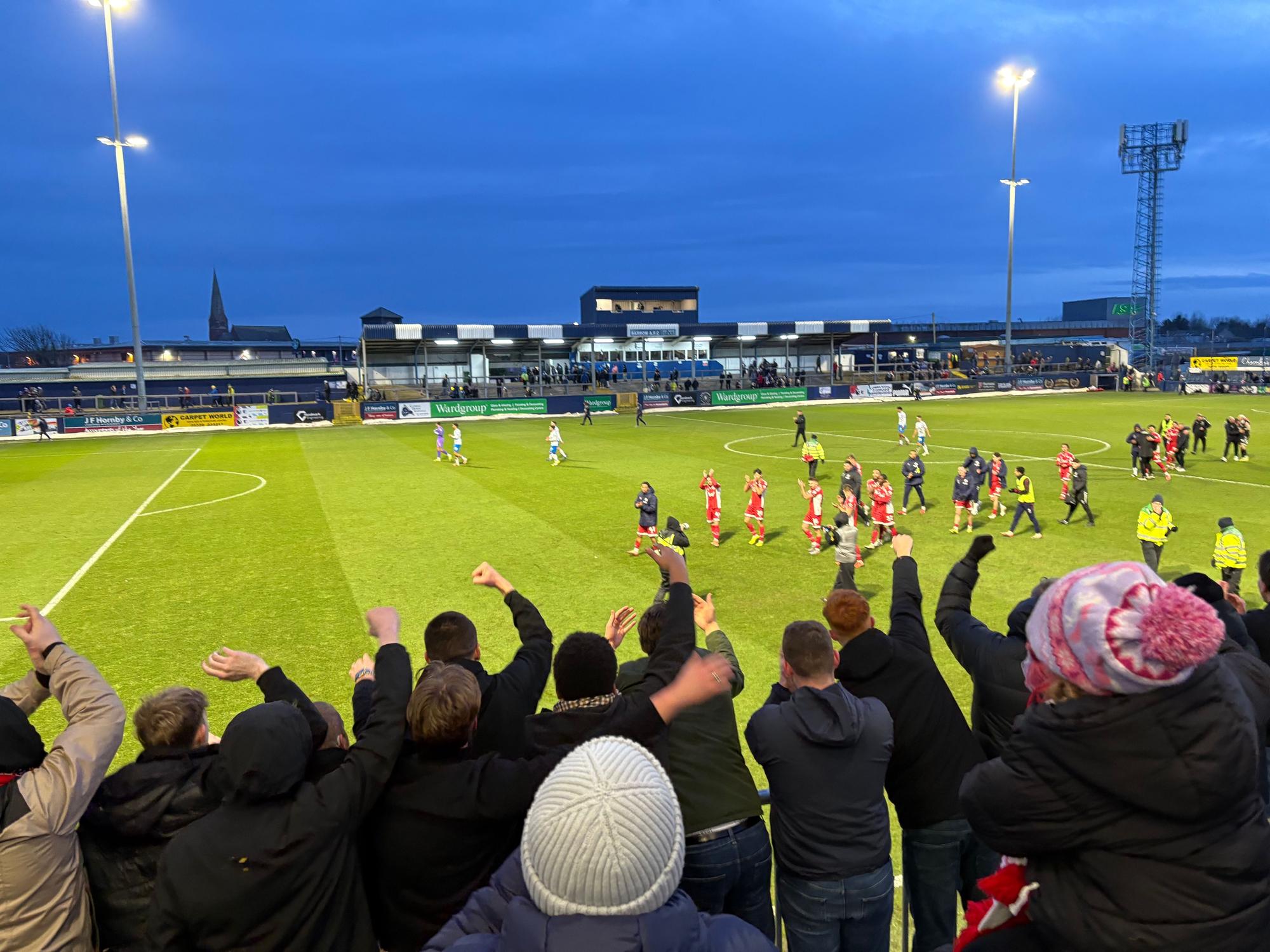 Crawley Town column: A win at last in deepest Cumbria!