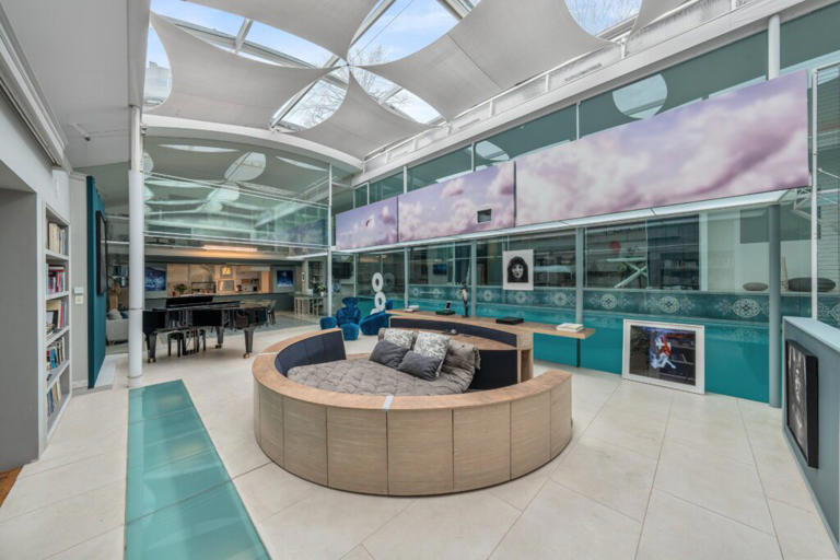 £10m Hampstead home for sale with bedside swimming pool