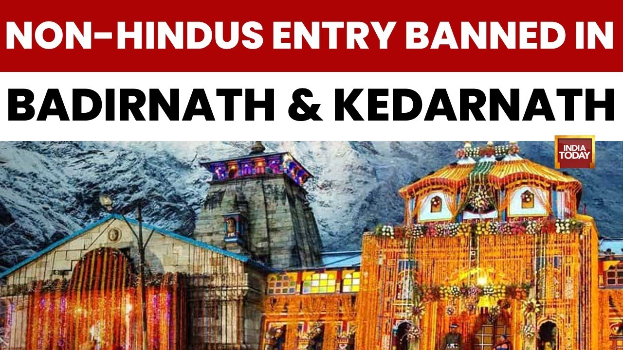 Hemant Dwivedi: BKTC to ban entry of non-Hindus in Badrinath and Kedarnath