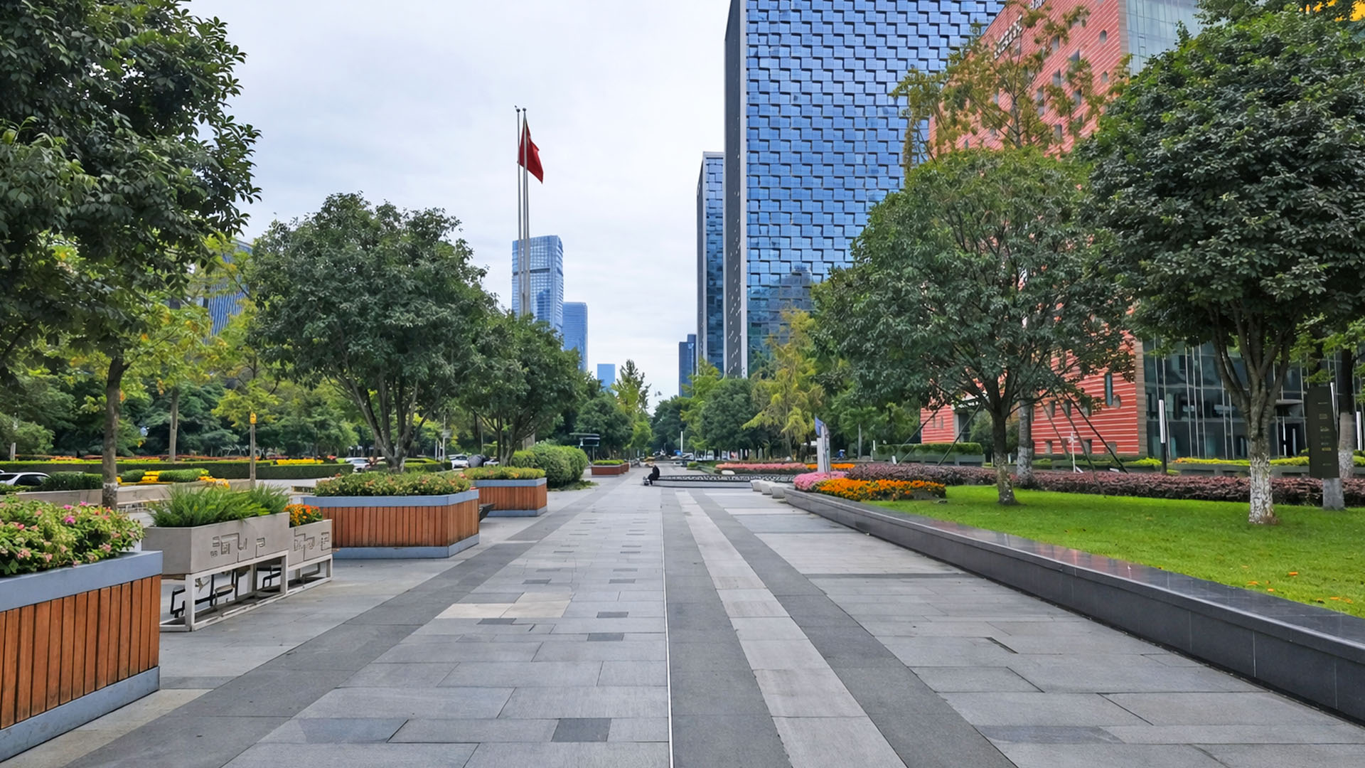 Modern Chengdu kiest voor groen design