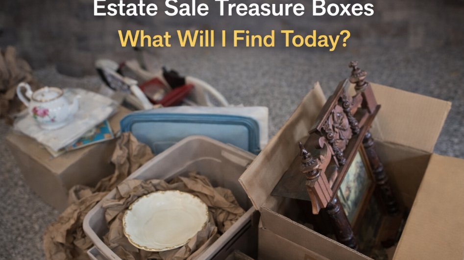 Estate sale treasure boxes | What will I find today?