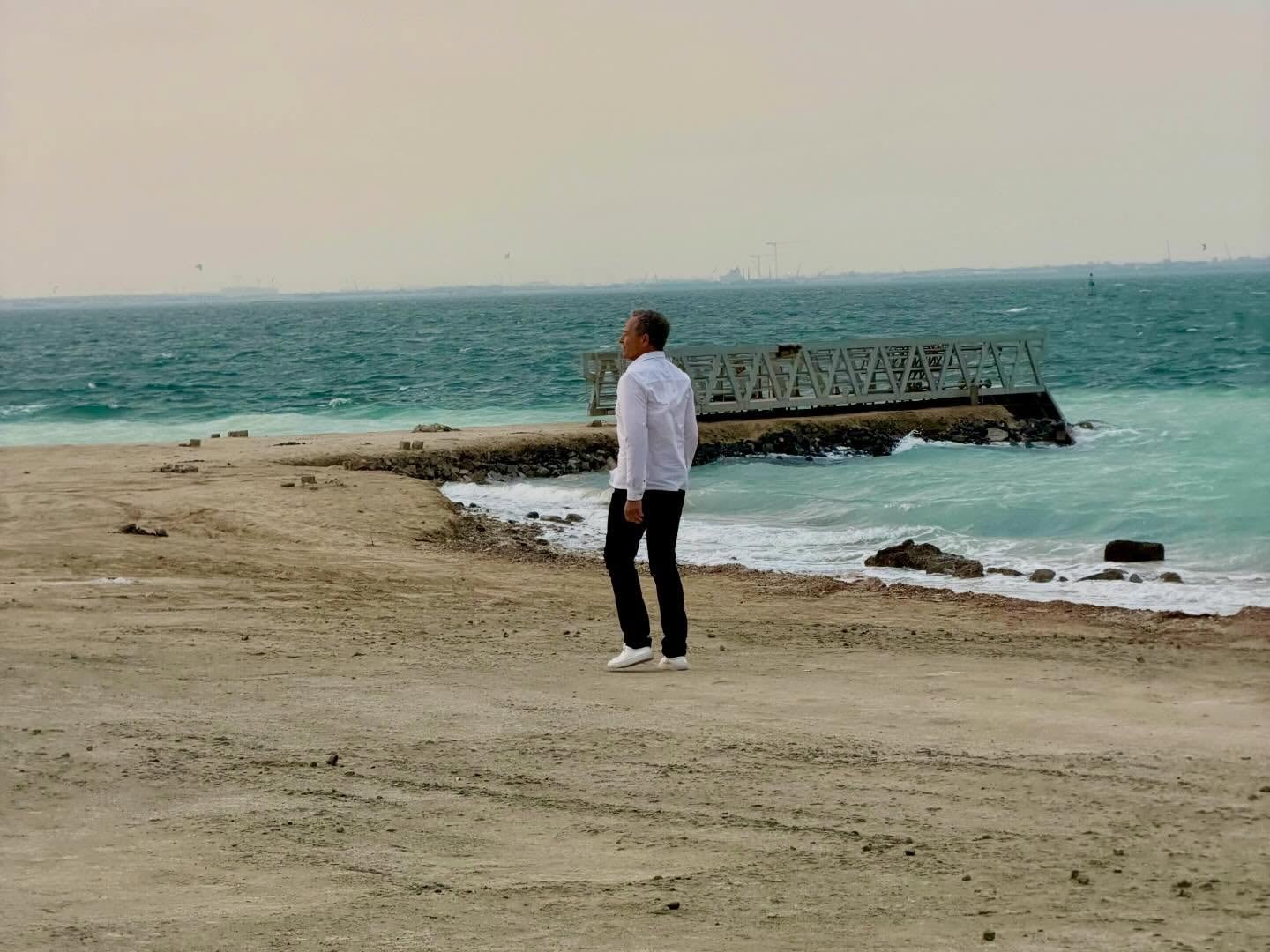 Disney CEO Bob Iger posts from Disneyland Abu Dhabi's Yas Island site