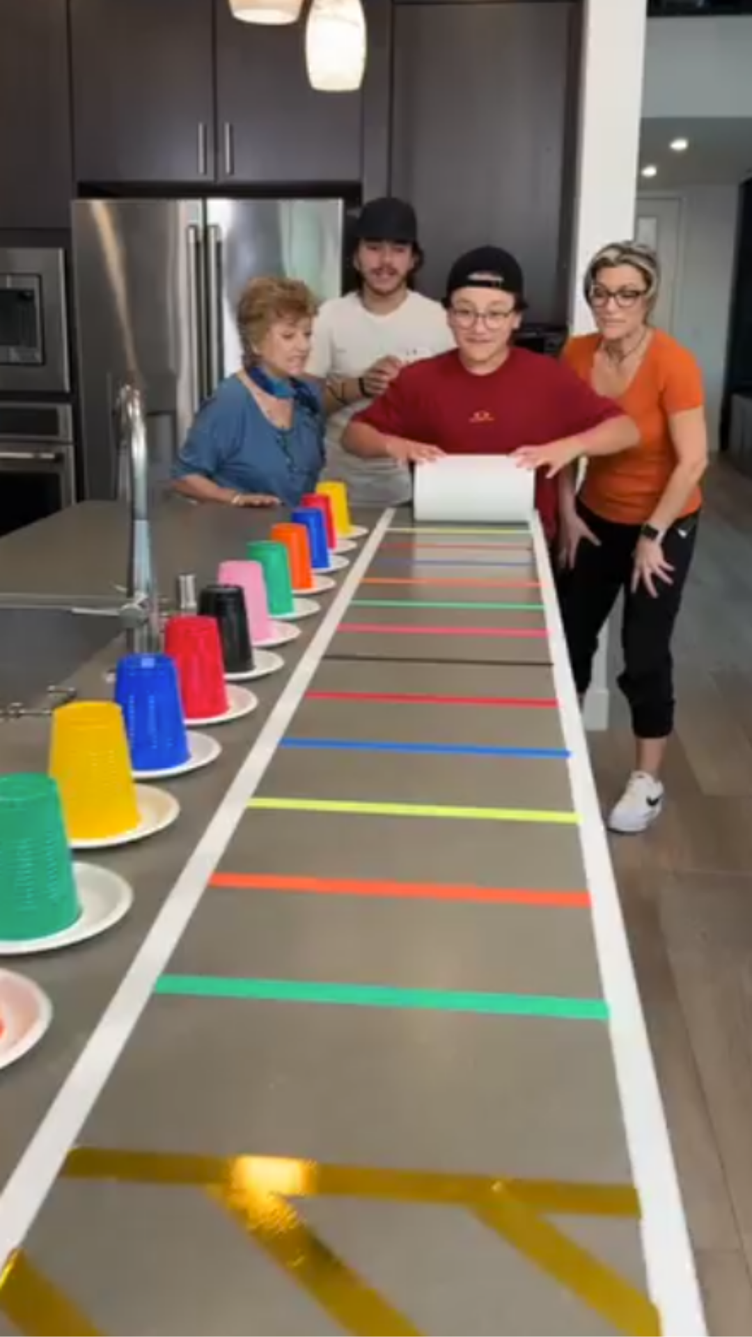 Rolling Paper Towels Reveals a Mystery Surprise