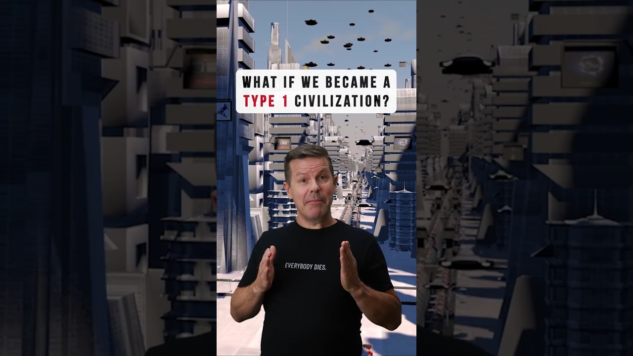 Visualize what happens if humanity became a type 1 civilization