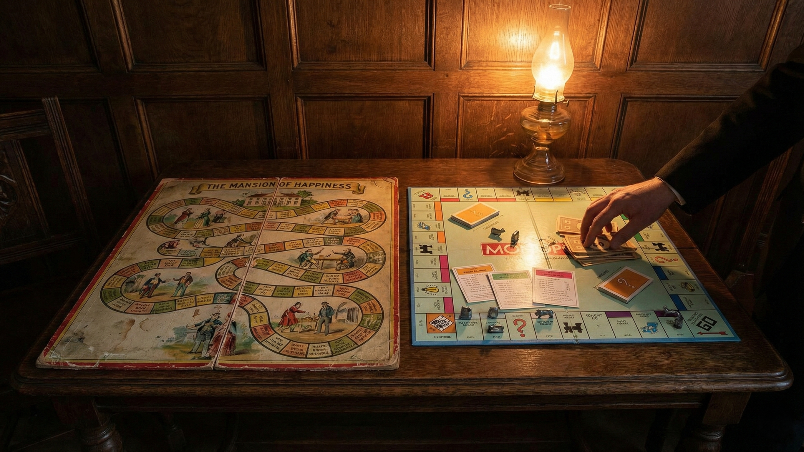 Why old board games were about morality, not money