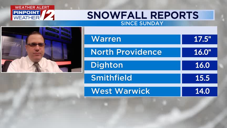WPRI 12 weather now for 1/26/26: Lingering snow showers