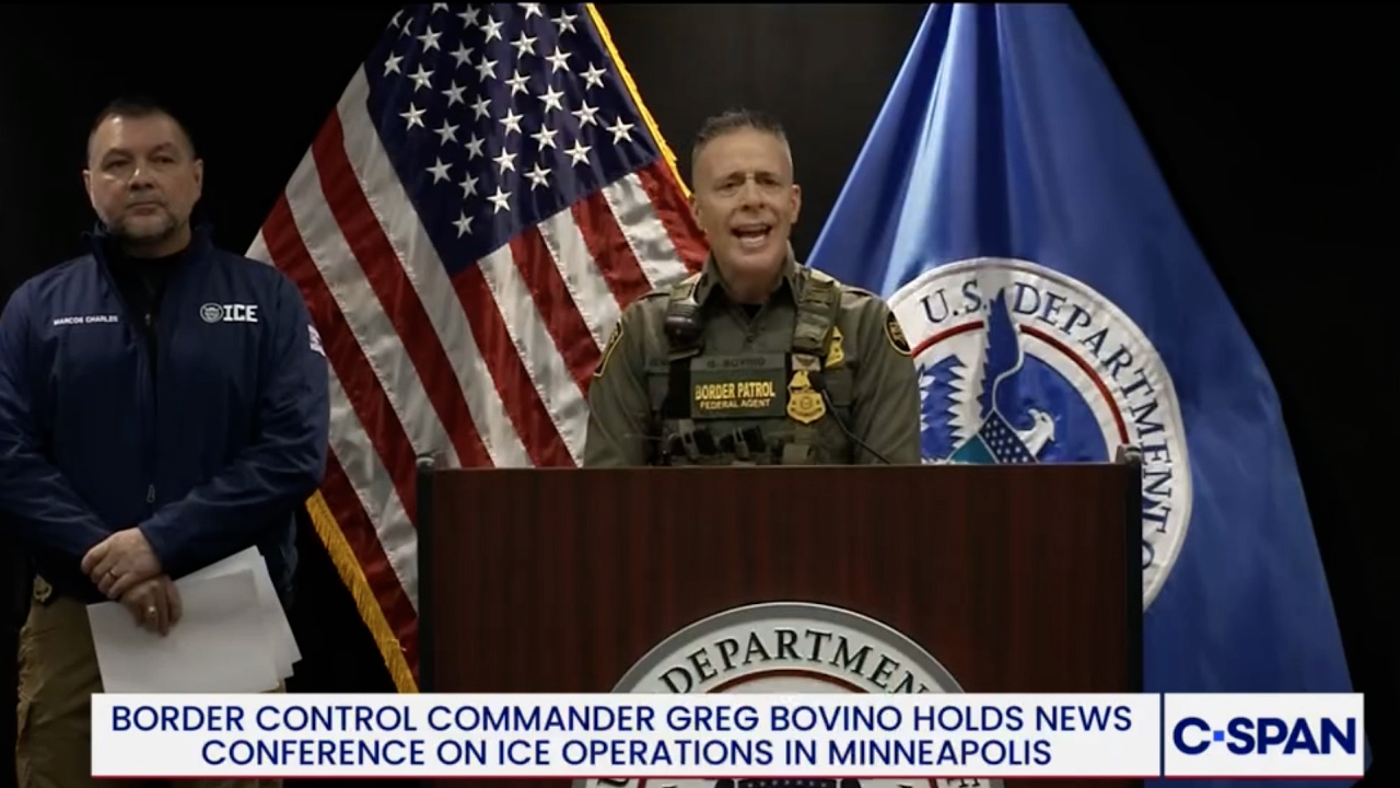 Greg Bovino tries to shift the blame of ICE shooting