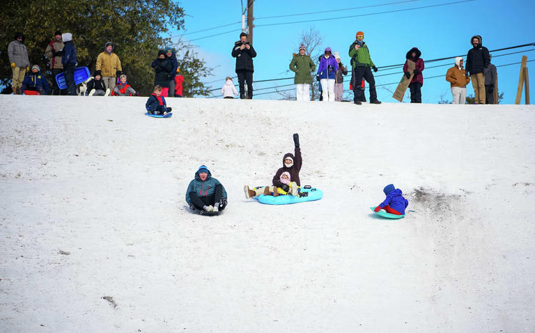 Colder air saved Austin from destructive ice buildup but freezing temps ...