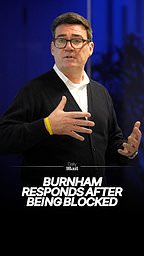 Andy Burnham responds after being blocked by his own party