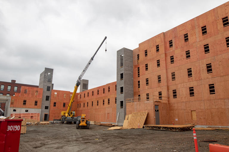 Why do elevator shafts go up first? How tall buildings get built in RI
