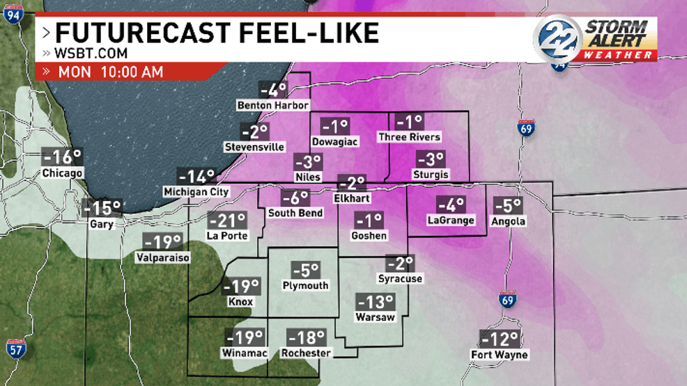 Cold weather, lake effect snow bring travel issues throughout the week