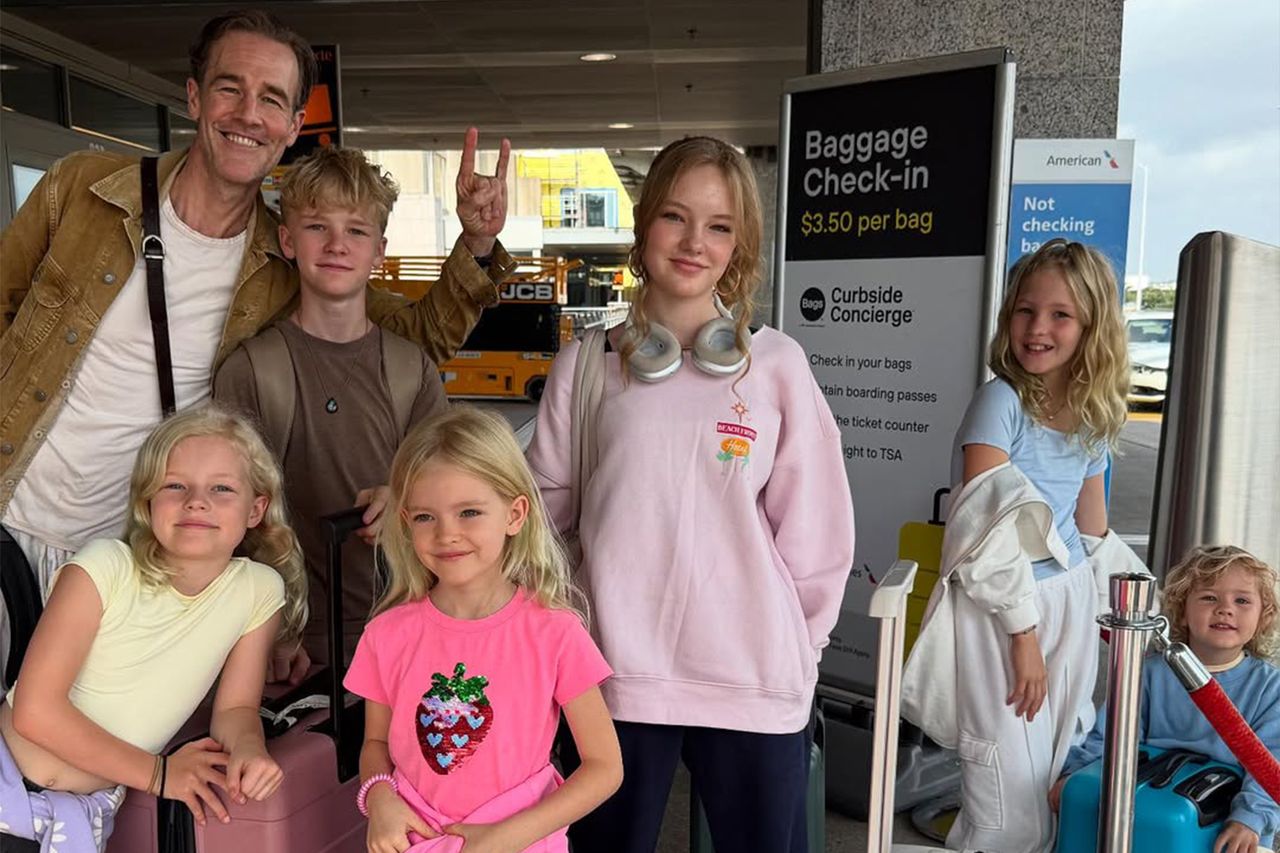 James Van Der Beek celebrates his dad and 12-year-old daughter on their ...