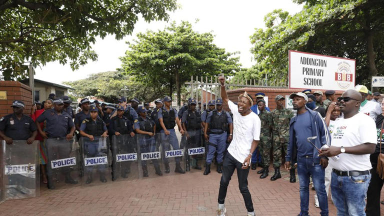 Growing criticism of protests at Durban's Addington Primary School