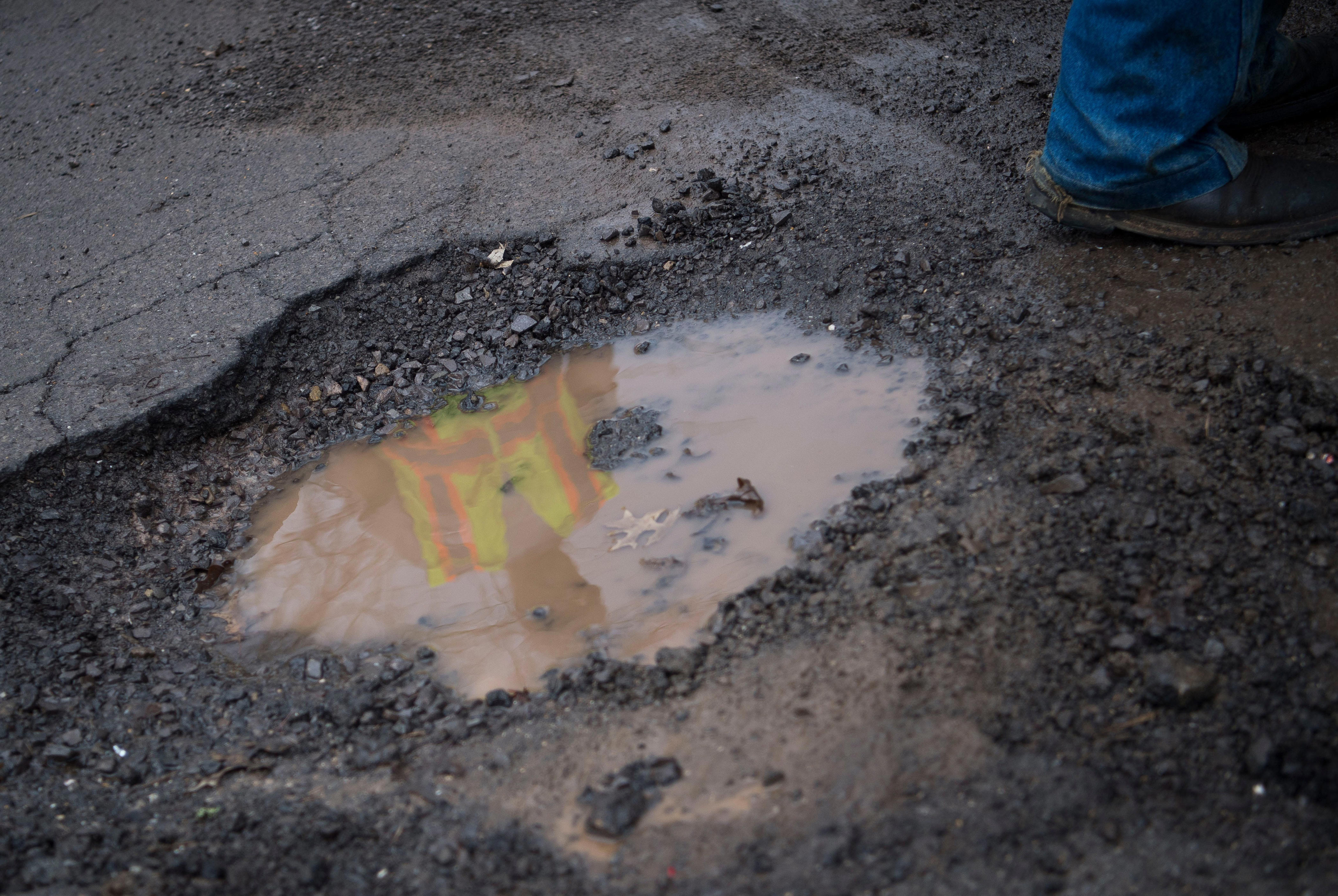 Pothole season is here. How to report them to get the roads repaired