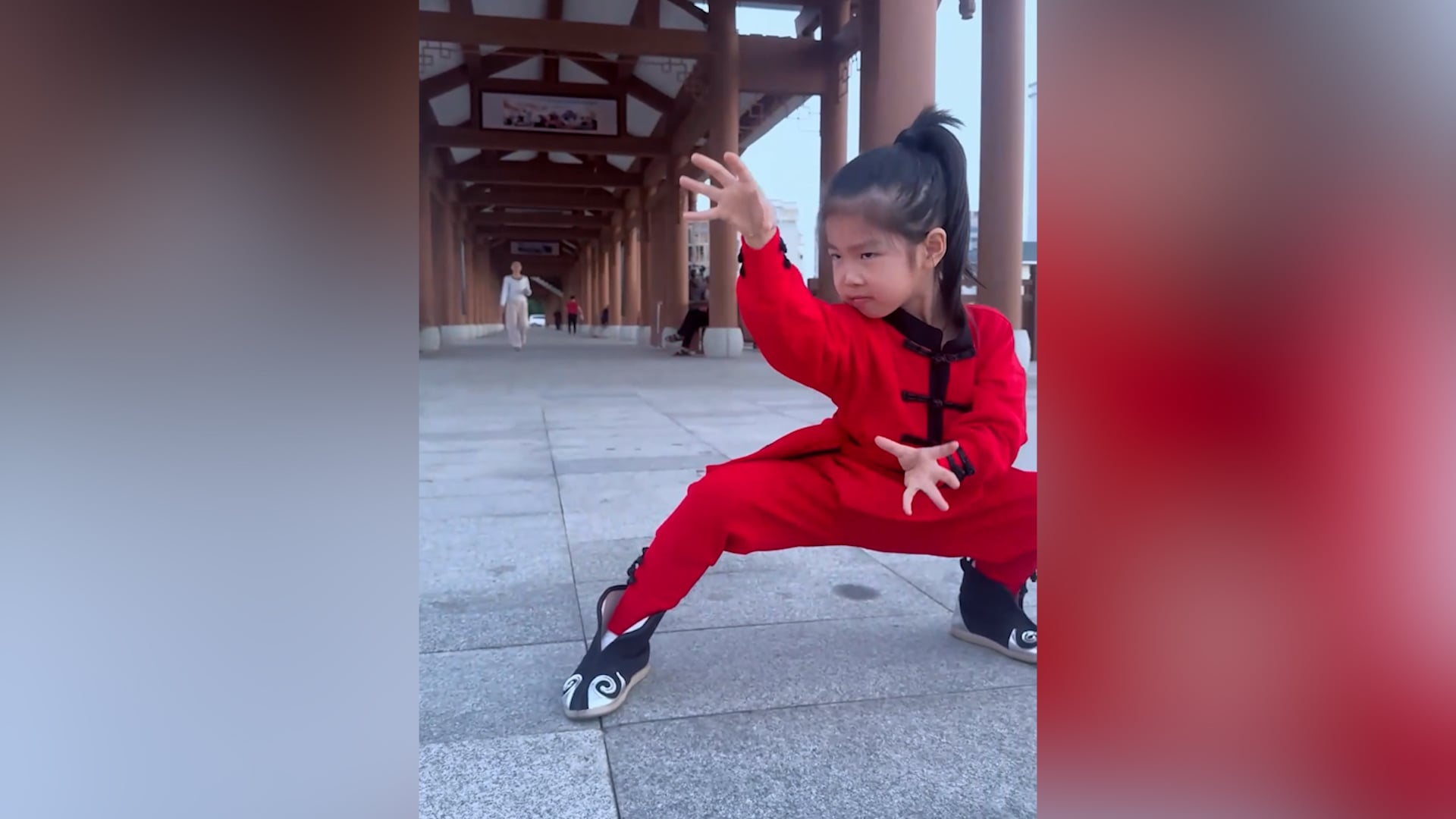 5-year-old martial arts prodigy shows off moves
