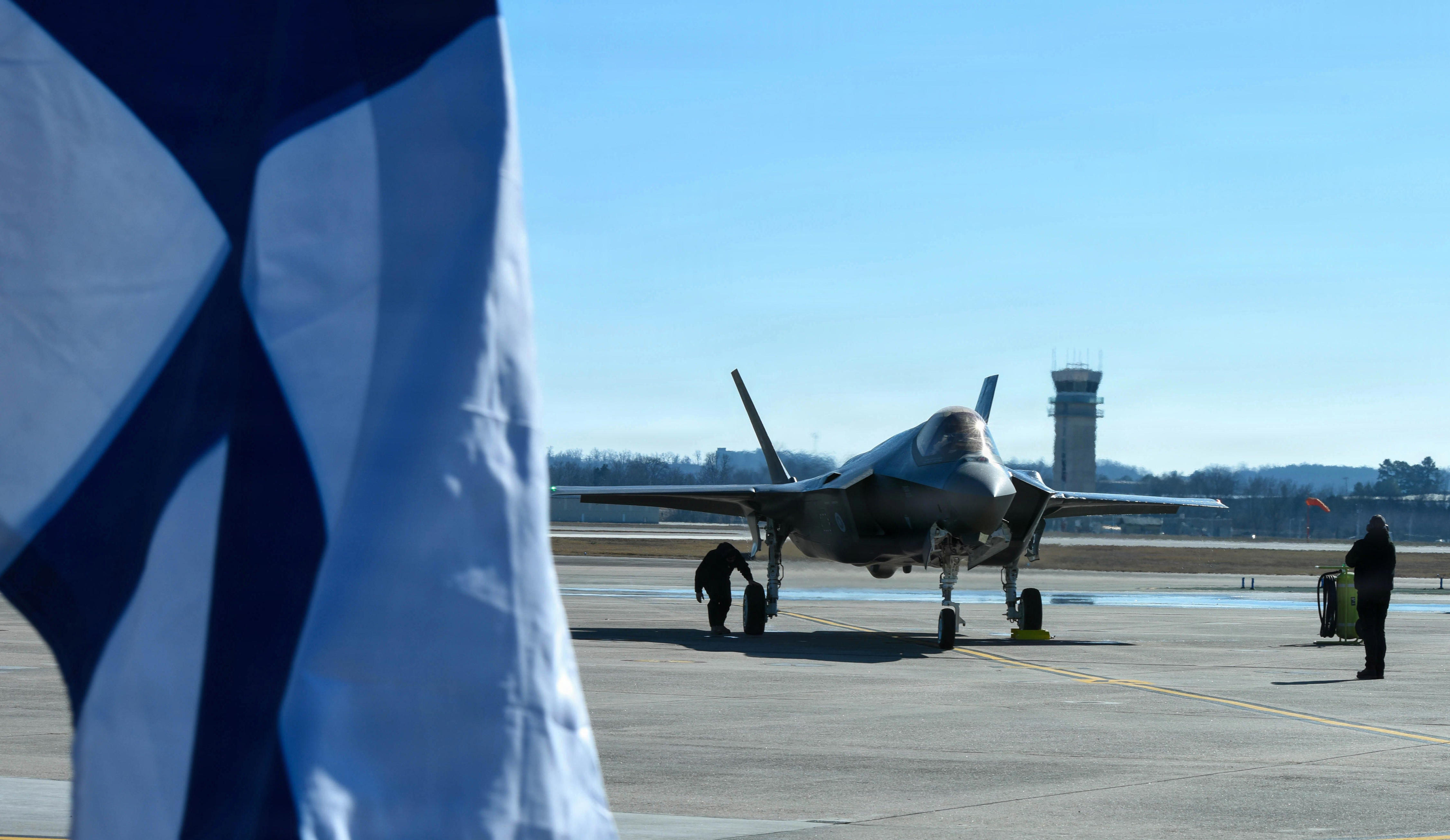 Ebbing welcomes first Finnish F-35 under training partnership