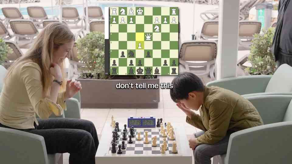 He was eight years old - the position was already lost