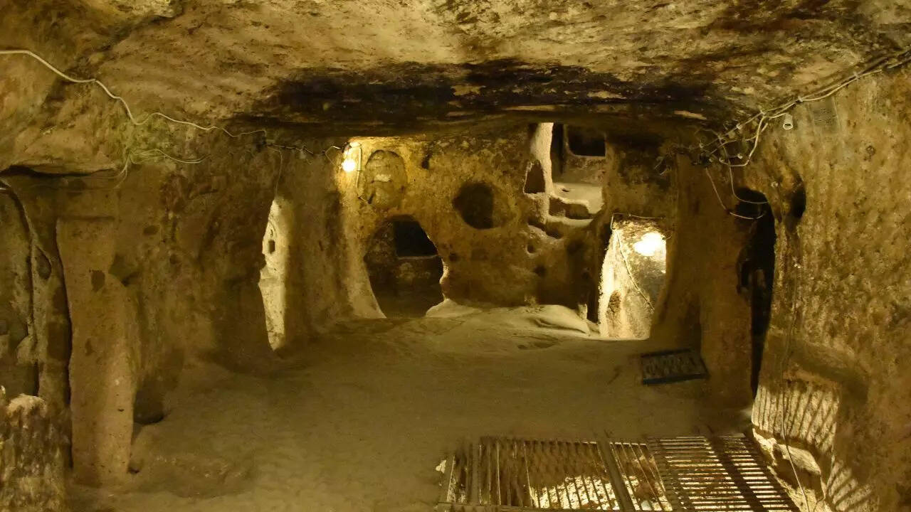 THIS world’s largest underground city under Cappadocia kept 20,000 ...