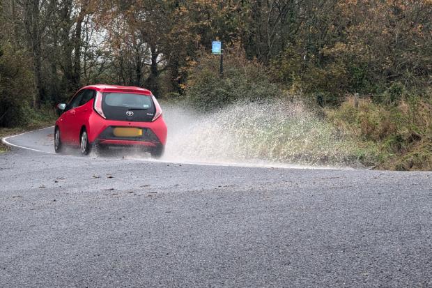 Second heavy rain warning issued for the Isle of Wight
