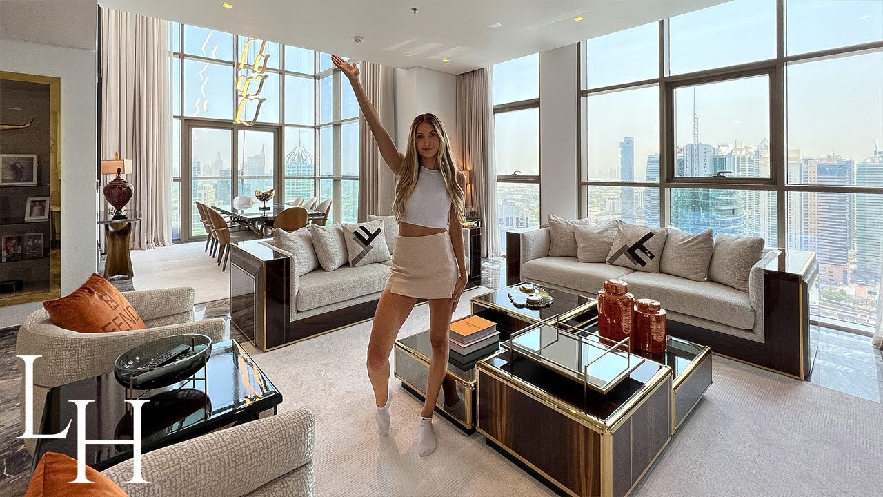 Inside a stunning $3,265,000 Dubai Marina penthouse