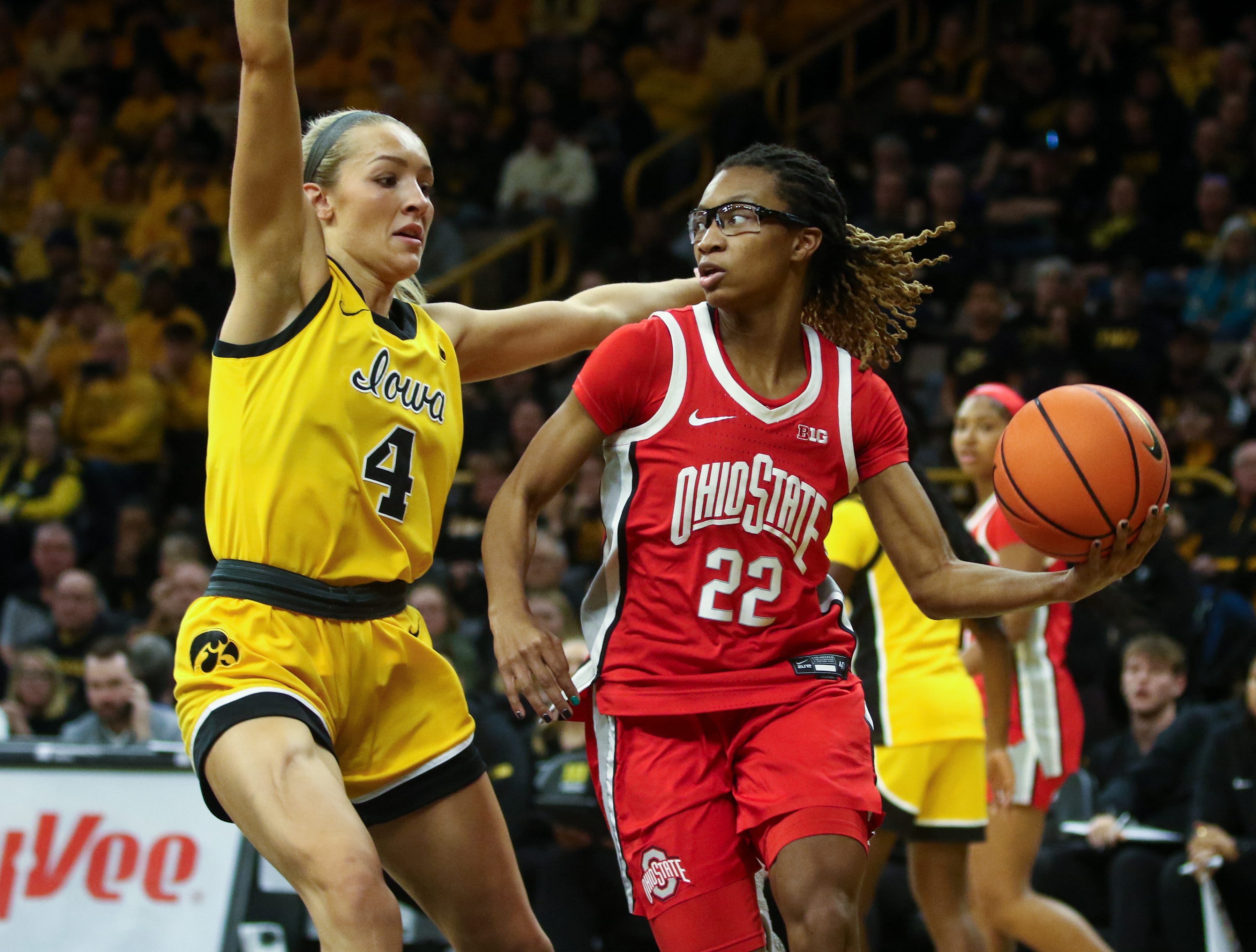 3 takeaways from No. 12 Ohio State women's 91-70 loss to No. 10 Iowa