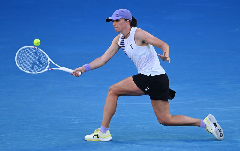 Tennis - Swiatek beats Inglis to end Australian hopes, reach quarter-finals