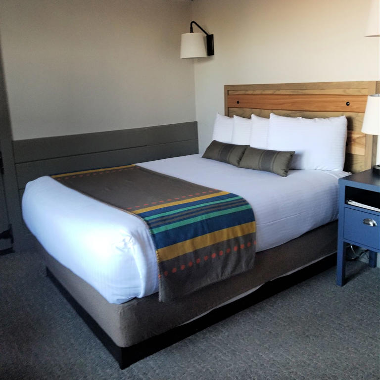 Waking up to sunrise from a Bright Angel Lodge rim-view cabin is the ...