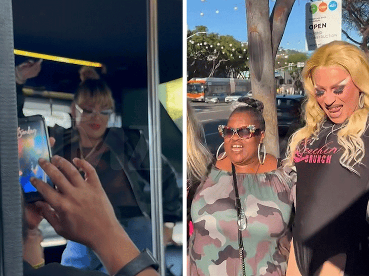 'TMZ Brunch Bus' kicks off 2026 with radio queen, Cece Valencia