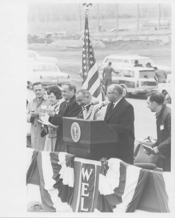 Photos: A busy day for President LBJ in Middle Tennessee