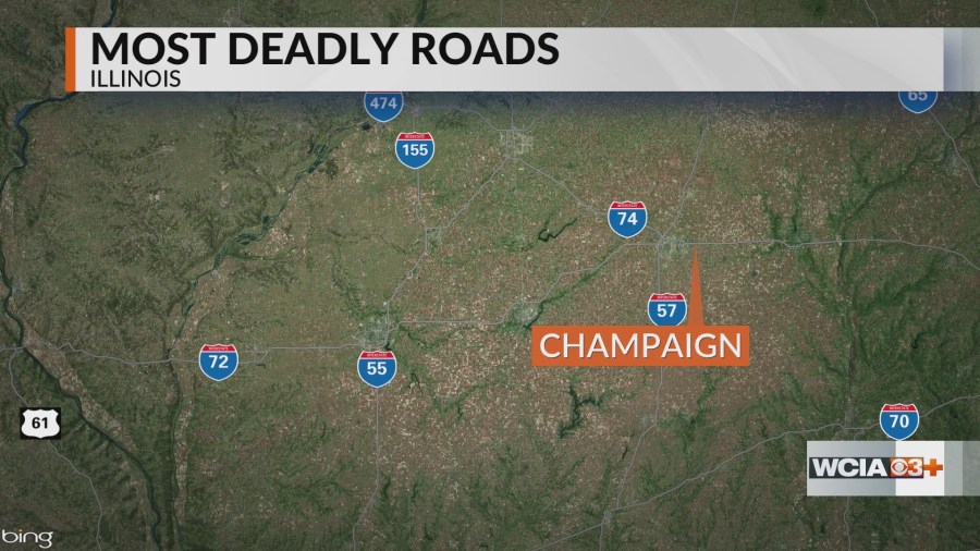 Survey finds 4 Central Illinois roads among top 10 deadliest in state