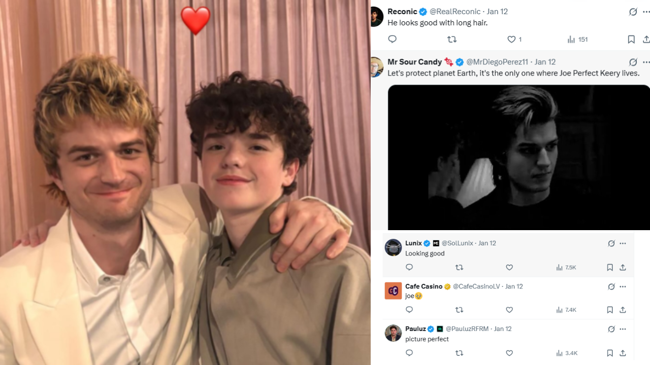 Joe Kerry’s post–‘Stranger Things’ glow-up just hit peak 'internet ...