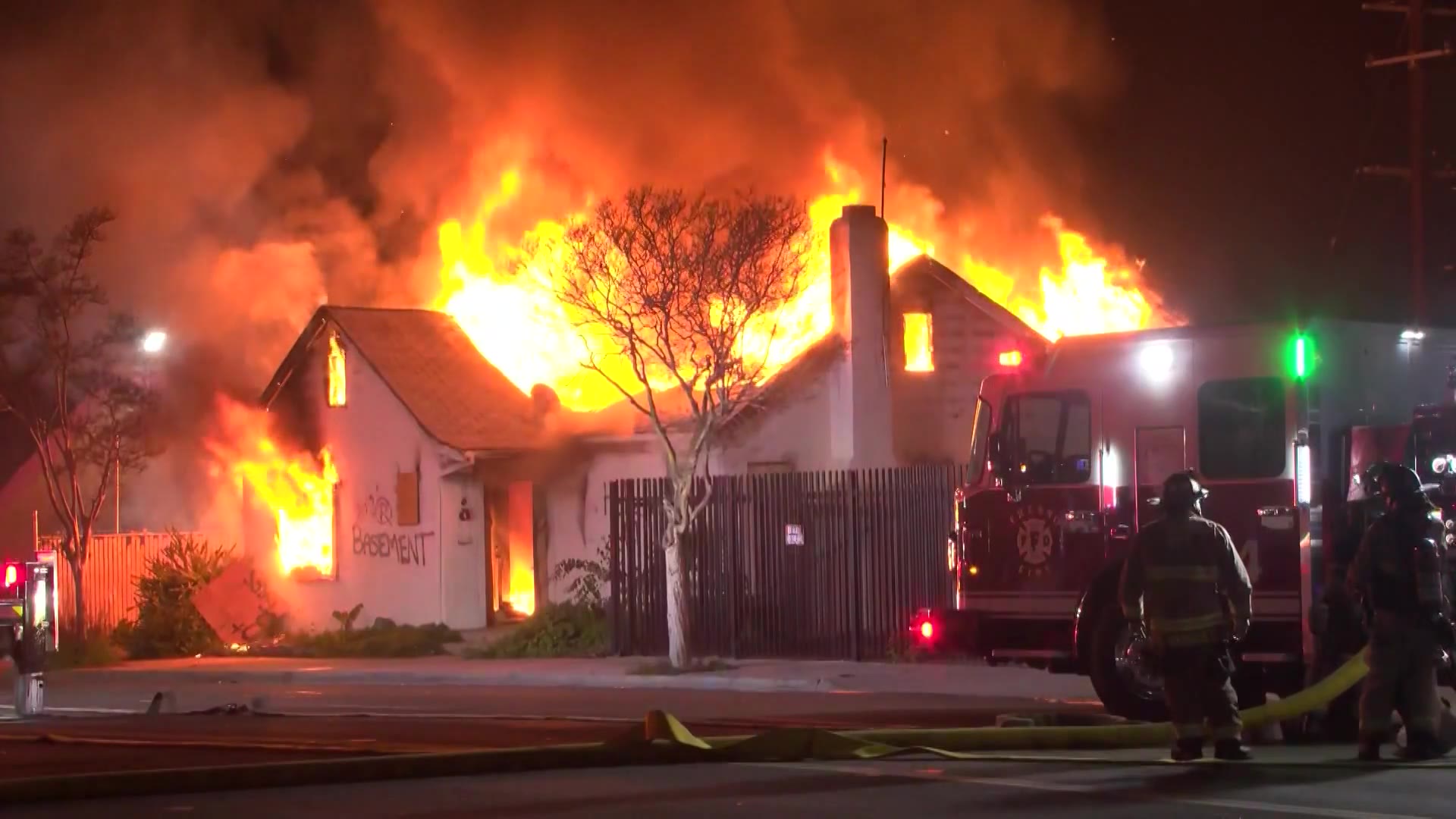 Abandoned Fresno home burns for 11th time, deemed total loss