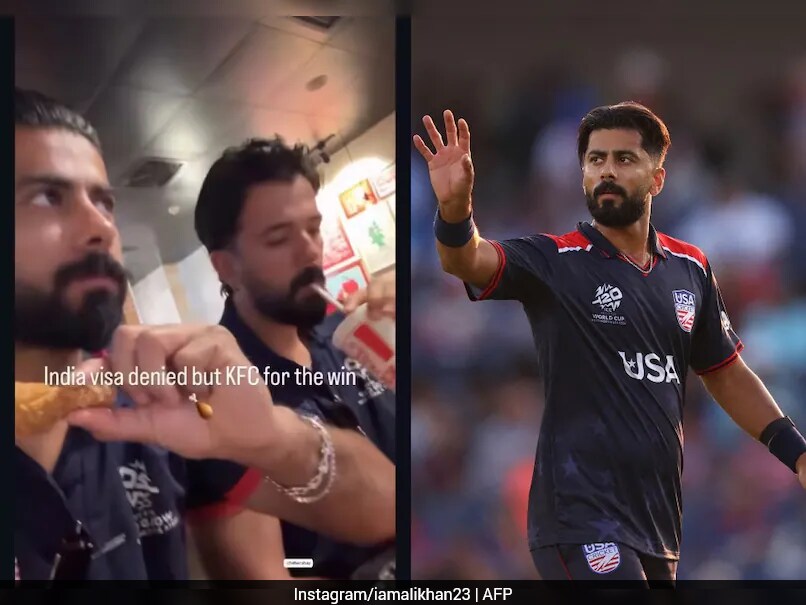 Pak-born USA pacer Ali Khan's KFC post after being denied visa for T20 ...