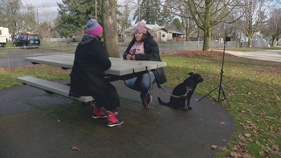 Homeless resident facing eviction from Portland alternative shelter ...