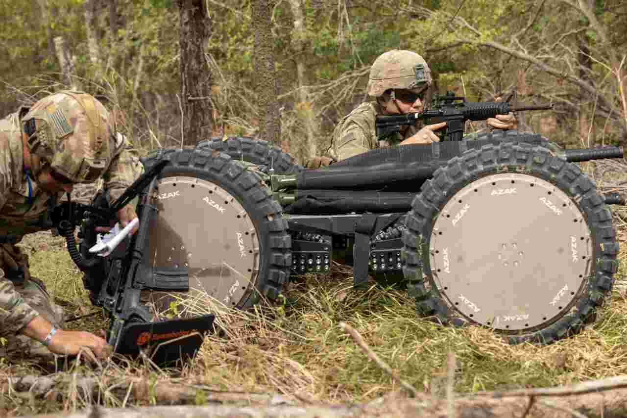 AZAK develops a chassis-less unmanned ground vehicle